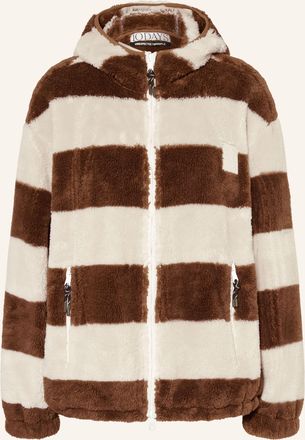 10 Days Teddyfell-Jacke blau