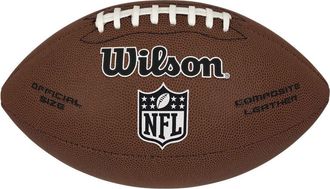 Wilson American Football NFL Limited, Mischleder, Offizielle Gr&ouml;&szlig;e, Braun, WTF1799XB, Brown, Official