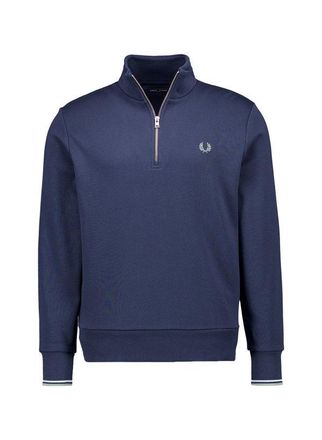Fred Perry Herren Pullover blau unifarben