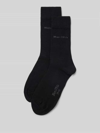 Marc O'Polo Socken mit Logo-Schriftzug im 2er-Pack