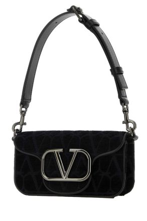Valentino Garavani Mens Toile Iconographe Mini Loc&atilde;&sup2; Shoulder Bag Nero Borse A Tracolla Black