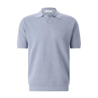 Roberto Collina Herren, Oberteile, Blau, 2XLGr&ouml;&szlig;e