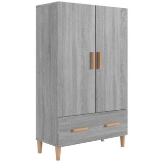 vidaXL Highboard Grau Sonoma 70x31x115 cm Holzwerkstoff Vidaxl