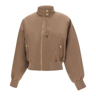 Elisabetta Franchi Femme, Vestes, Brun, Taille: 42 FR Elisabetta Franchi Vestes Brown