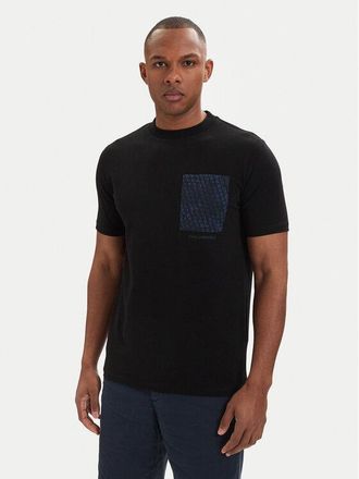 Karl Lagerfeld T-Shirt 755044 562221 Schwarz Regular Fit
