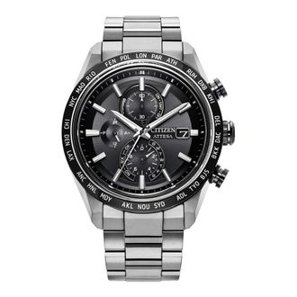 Citizen Citizen, Femme, Accessoires, Noir, Taille: ONE Size Attesa H800 Ring Sapphire Bezel