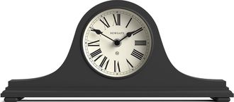 Newgate Watches Time Machine Kaminsims Uhr | Klassisches Design des napoleonhutes | Dunkelgrau | R&ouml;mische ziffern | Traditioneller Stil f&uuml;r Schreibtisch, tischplatte,