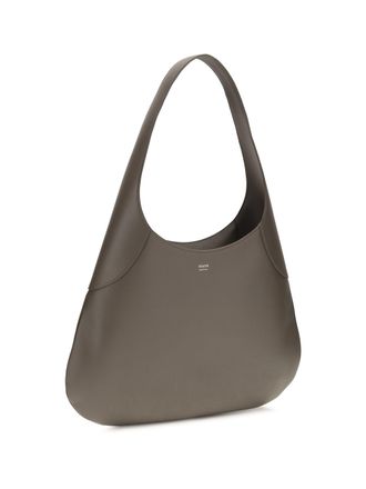 Khaite Womens Hobo Shoulder Bag Joan Elephant Calfskin Calf Leather Handbags Hand