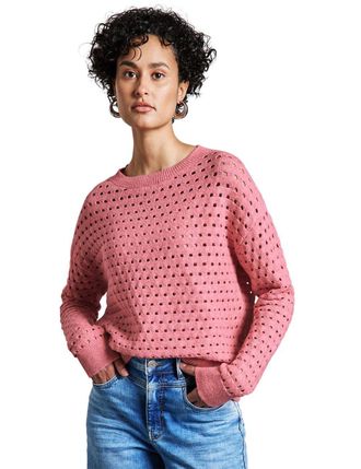 Street One Damen Strukturpullover
