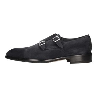 Doucal's Homme, Chaussures, Bleu, Taille: 43 1/2 EU Mocassins en daim