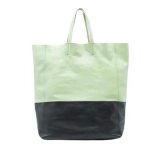 Celine Sac cabas vintage Pre-owned - Femme - Pre-owned - Vert - Taille: ONE Size