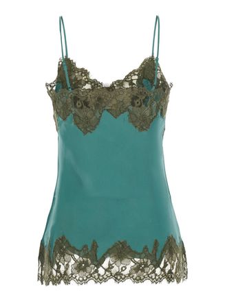 Gold Hawk Camisole Top - Teal