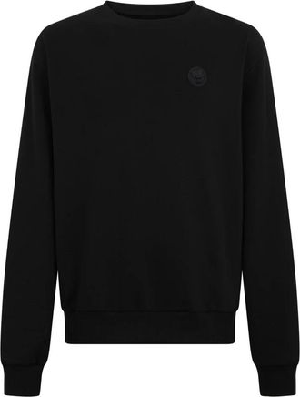 Plein Sport Homme, Sweatshirts et sweats &agrave; capuche, Noir, Taille: 3XL Fleece Round Neck SweaT-shirt 3D Tiger