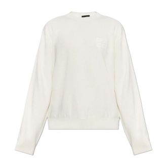 Dsquared2 Wollpullover mit Rundhalsausschnitt - - Knitwear - Herren - Wei&szlig; - M