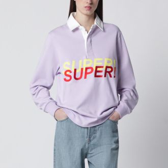 J.W.Anderson Super Super Poloshirt in Lila