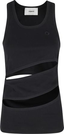 Coperni Femme, Tops, Noir, Taille: 38 FR D&eacute;bardeur Spiral