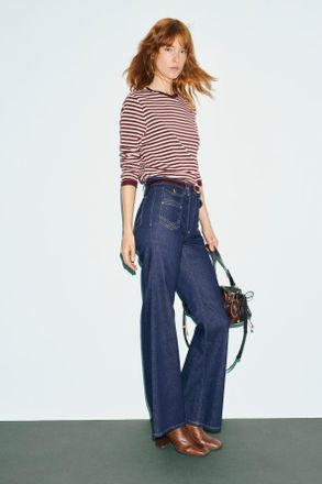 Gerard Darel T-shirt &agrave; rayures - BELLE - Bordeaux