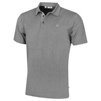 Calvin Klein Mens Prep Campus Golf Polo Shirt - Schwarz - XXXXXL