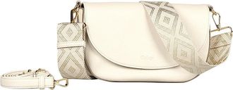 Gabor bags Linda Damen Satteltasche Umh&auml;ngetasche Klein Wei&szlig;