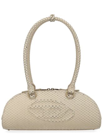 Diesel Womens Shoulder Bag 1dr Dome Beige Pmu