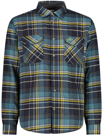 F.lli Campagnolo MAN Shirt Antracite-Gold Green-NILO - 54