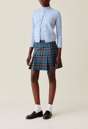 Claudie Pierlot Jupe laine carreaux