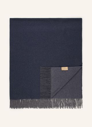 Christian Fischbacher Cashmere-Plaid Aspen blau