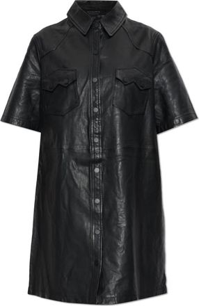 AllSaints Rock Kleid - - Dresses - Damen - Schwarzk - M