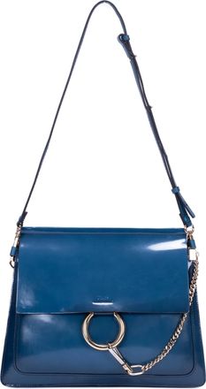 Chlo&eacute; Crossbody Bags - Faye Large - Gr. unisize - in Blau - f&uuml;r Damen