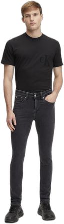 Calvin Klein Jeans Calvin Klein Herren Jeans Hose Skinny Mid Waist, Grau (Denim Grey), 30W/32L