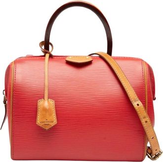 Louis Vuitton Sac &agrave; main structur&eacute; doccasion - Femme - Pre-owned - Rouge - Taille: ONE Size