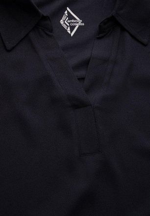 Cecil Langarm-Poloshirt