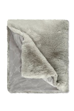 Joop Plaid J! Embrace, Grau, Textil, Uni, 130x170 cm, Double face, Wohntextilien, Decken, Plaids