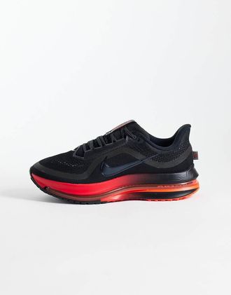 Nike Pegasus Premium Sneaker in Schwarz und Rot