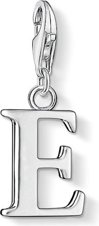 Thomas Sabo Thomas Sabo Damen Charm-Anhänger E Buchstabe Charm Club 925 Sterling Silber 0179-001-12