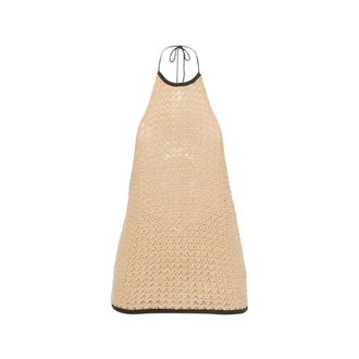 Sir. Crochet Halterneck Top