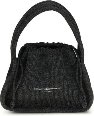 Alexander Wang Femme, Sacs, Noir, Taille: ONE Size Sac bandouli&egrave;re en polyester avec sangle ajustable