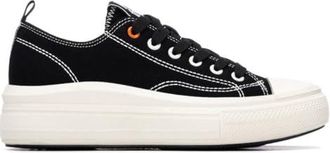 Refresh Sneakers Femme Noir - Chaussures Confortables et polyvalentes - Mode d&eacute;contract&eacute;e - Mod&egrave;le 17506104 (Taille37)