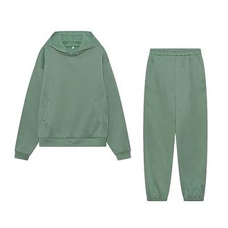 Generic Ensemble de v&ecirc;tements de d&eacute;tente pour femme - Imprim&eacute; de No&euml;l mignon - Ensemble ample &agrave; manches longues - Ensemble deux pi&egrave;ces pour femme - Ensemble d