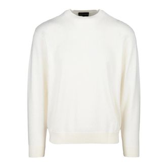 Emporio Armani Rundhals-Strickware - - Knitwear - Herren - Beige - XL