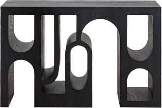 Made In Meubles Made In Meubles - Console en chêne noir Octave