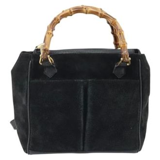 Gucci Sac &agrave; main en cuir Pre-owned - Femme - Pre-owned - Noir - Taille: ONE Size