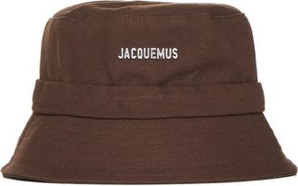Jacquemus Homme, Accessoires, Brun, Taille: 56 CM La Casquette Gadjo