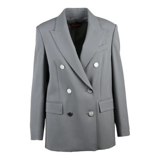 Max Mara Edicola Jacke - - Jackets - Damen - Grau - XS