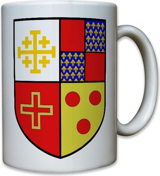 Copytec Kreuzritter Abzeichen Staaten Christlich Religion Schlacht - Tasse 10498 T