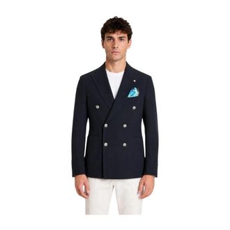 Bharnaba Loto - Abs837 Jacke - - Jackets - Herren - Blau - S