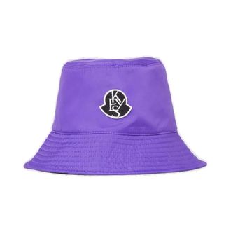 Moncler Logo Bucket Hat - - Accessories - Damen - Lila - L