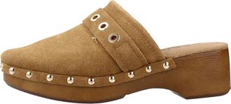 Carmela Femme, Chaussures, Brun, Taille: 38 EU Zuecos