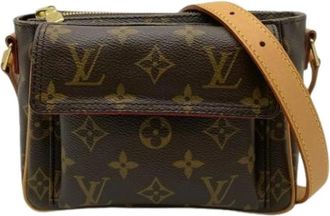 Louis Vuitton Sac bandouli&egrave;re vintage doccasion - Femme - Pre-owned - Brun - Taille: ONE Size
