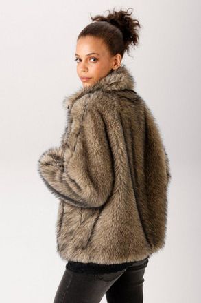 Aniston Fellimitatjacke in effektvoller Optik - NEUE KOLLEKTION
